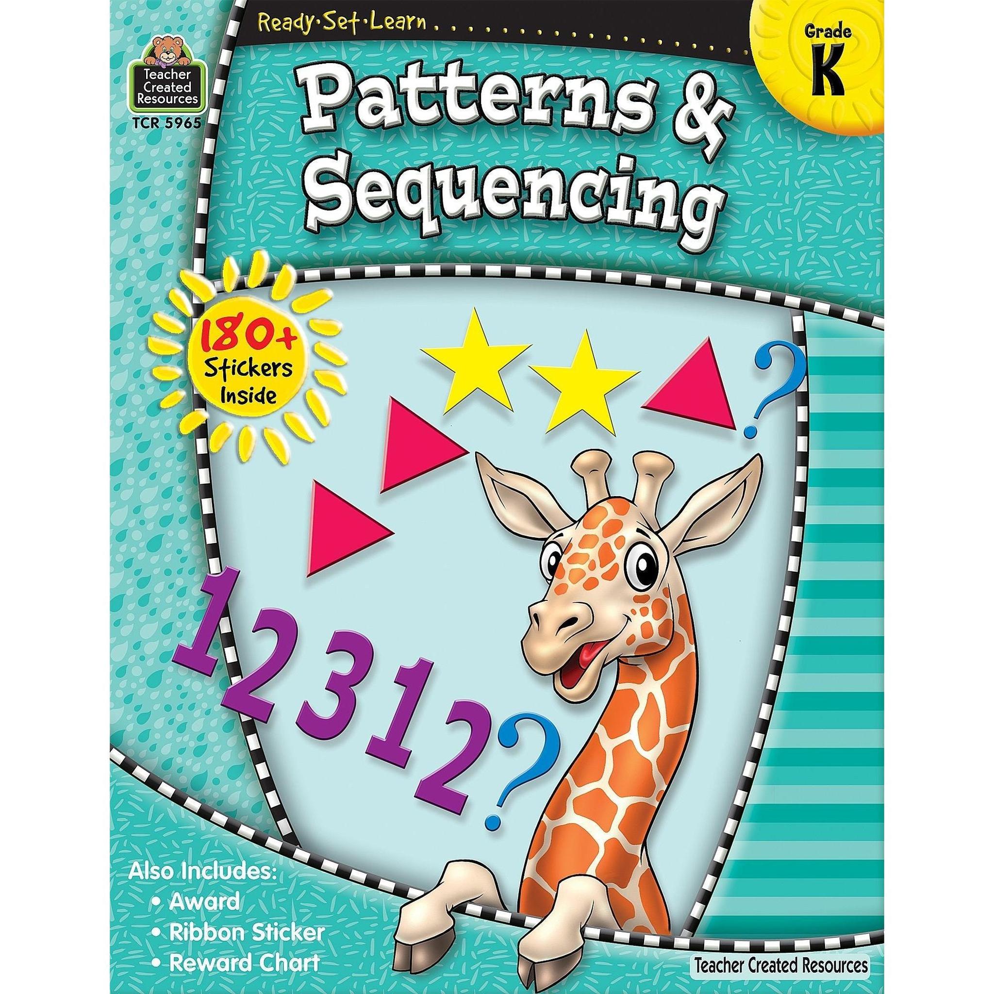 Teacher Created Resources | Kindergarten | Patterns & Sequencing | CR Toys