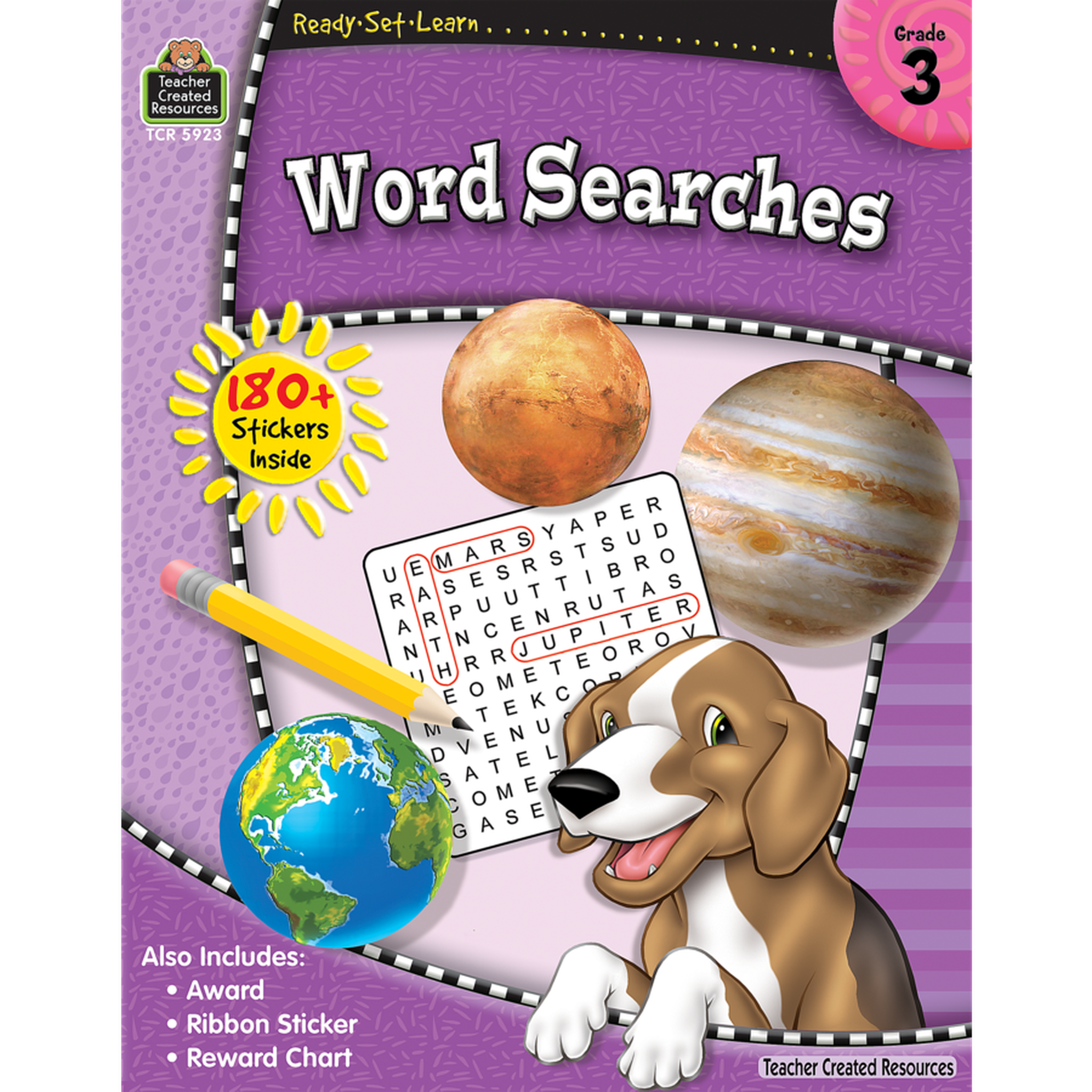 Teacher Created Resources: 3Rd Grade Word Searches Soft Cover Activity ...
