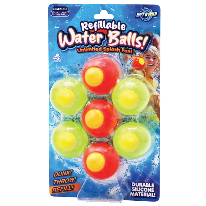 Water Battle Balls | Refillable Water Balls 6+