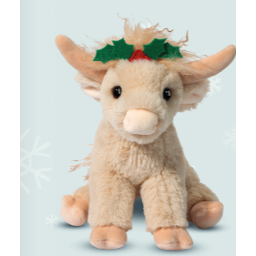 Laddie HOLIDAY HIGHLAND COW MINI SOFT | CR Toys