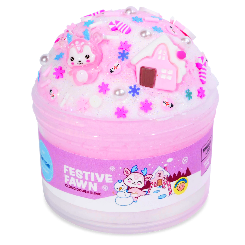 Peachybbies | Festive Fawn Slime | CR Toys