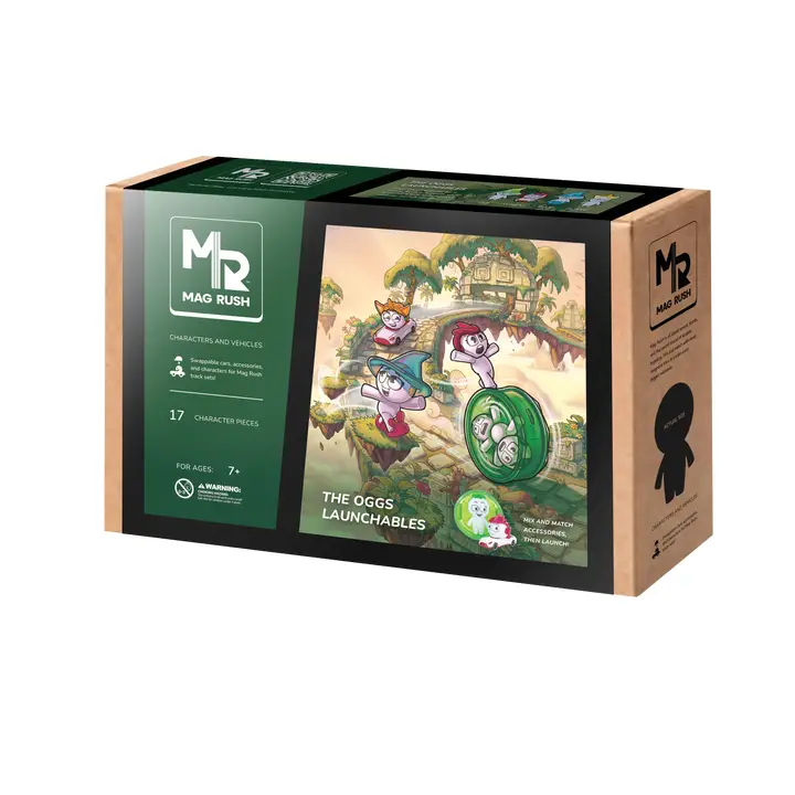Mag Rush | Launchables Oggs Character Pack 7+ | CR Toys