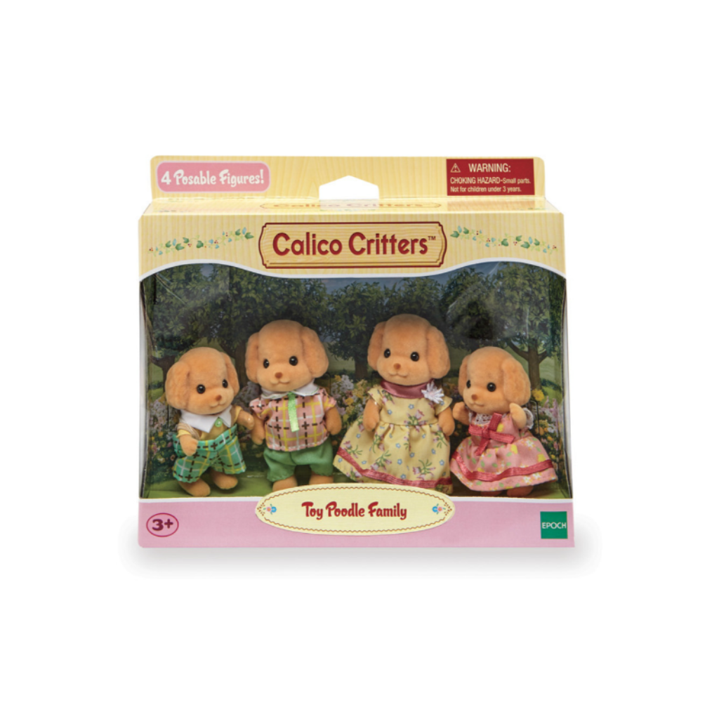 Calico Critters |Toy Poodle Family CC1735 | CR Toys