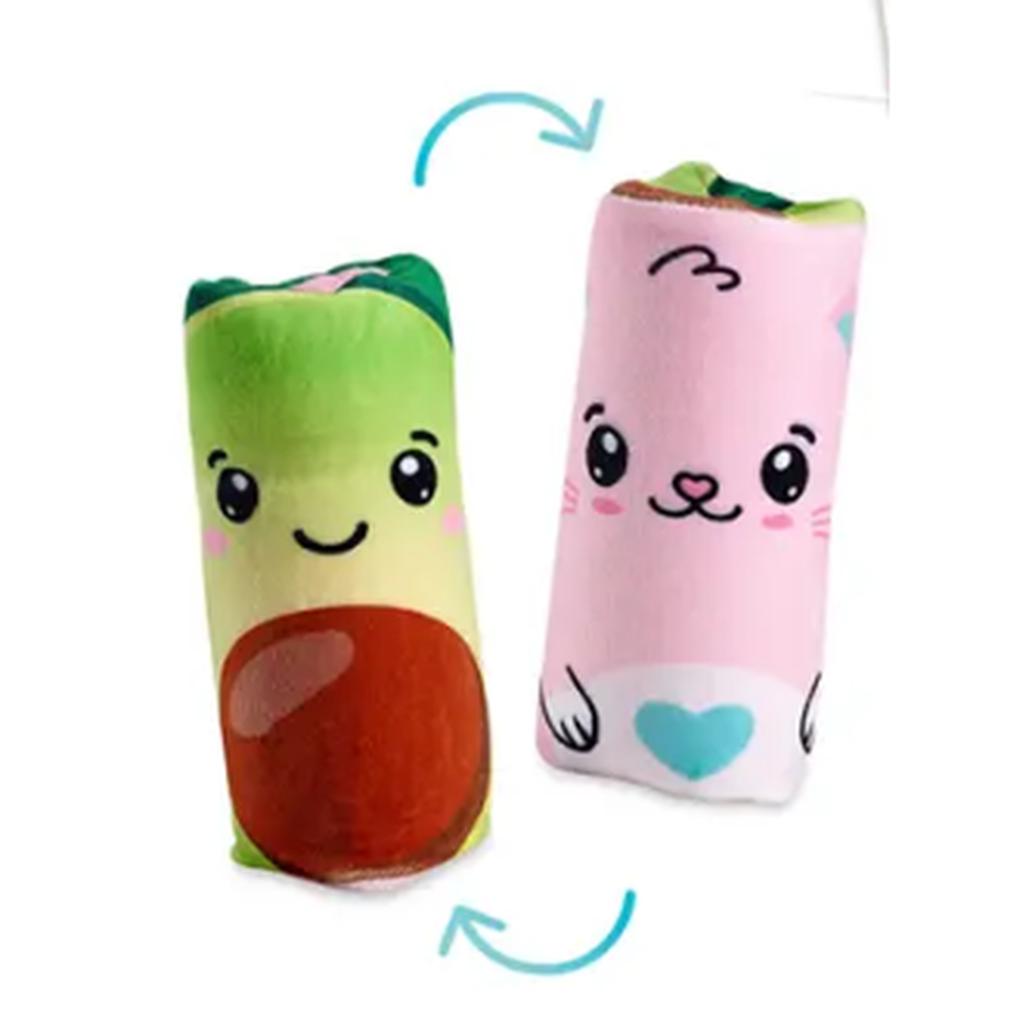 Two Flippin’ Plush Cute Water Wigglers Safari Fiends | CR Toys